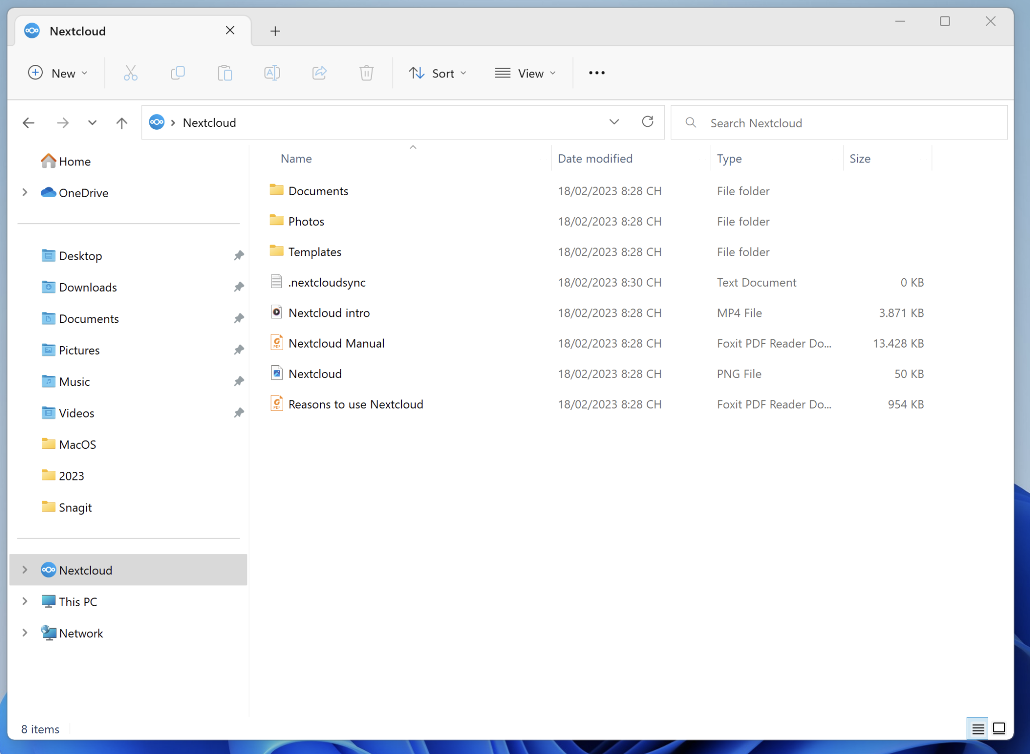 Hướng Dẫn đăng Nhập Tài Khoản Nextcloud Trên Windows, MacOS - Nextcloud